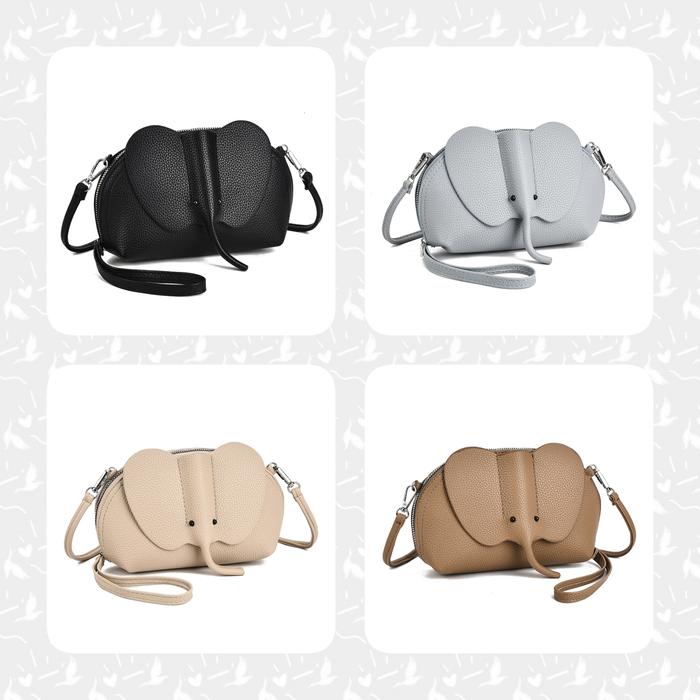 Tas Dompet Gajah Lucu MOCO 8898 – Elegansi dan Fungsi dalam Satu Genggaman - Sabira