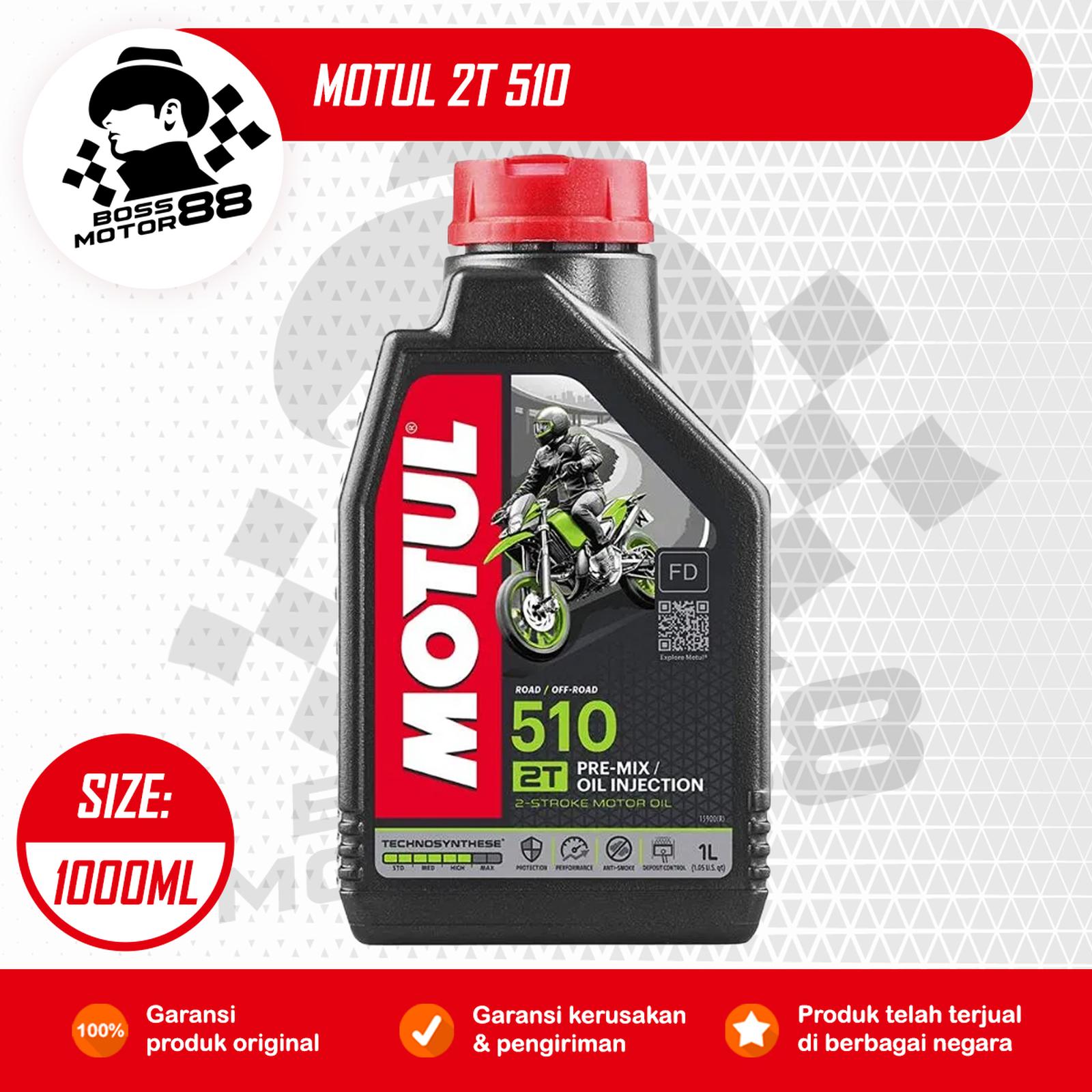 Motul 510 2T Technosynthese – Perlindungan Optimal untuk Mesin 2-Tak ...