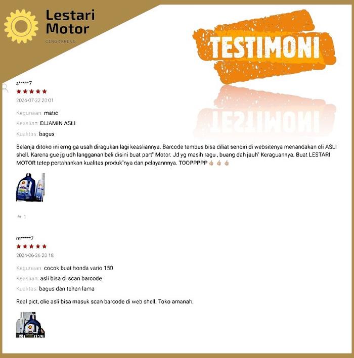 Shell Advance AX7 Scooter Matic 10W-30 800ml: Perlindungan Terbaik ...