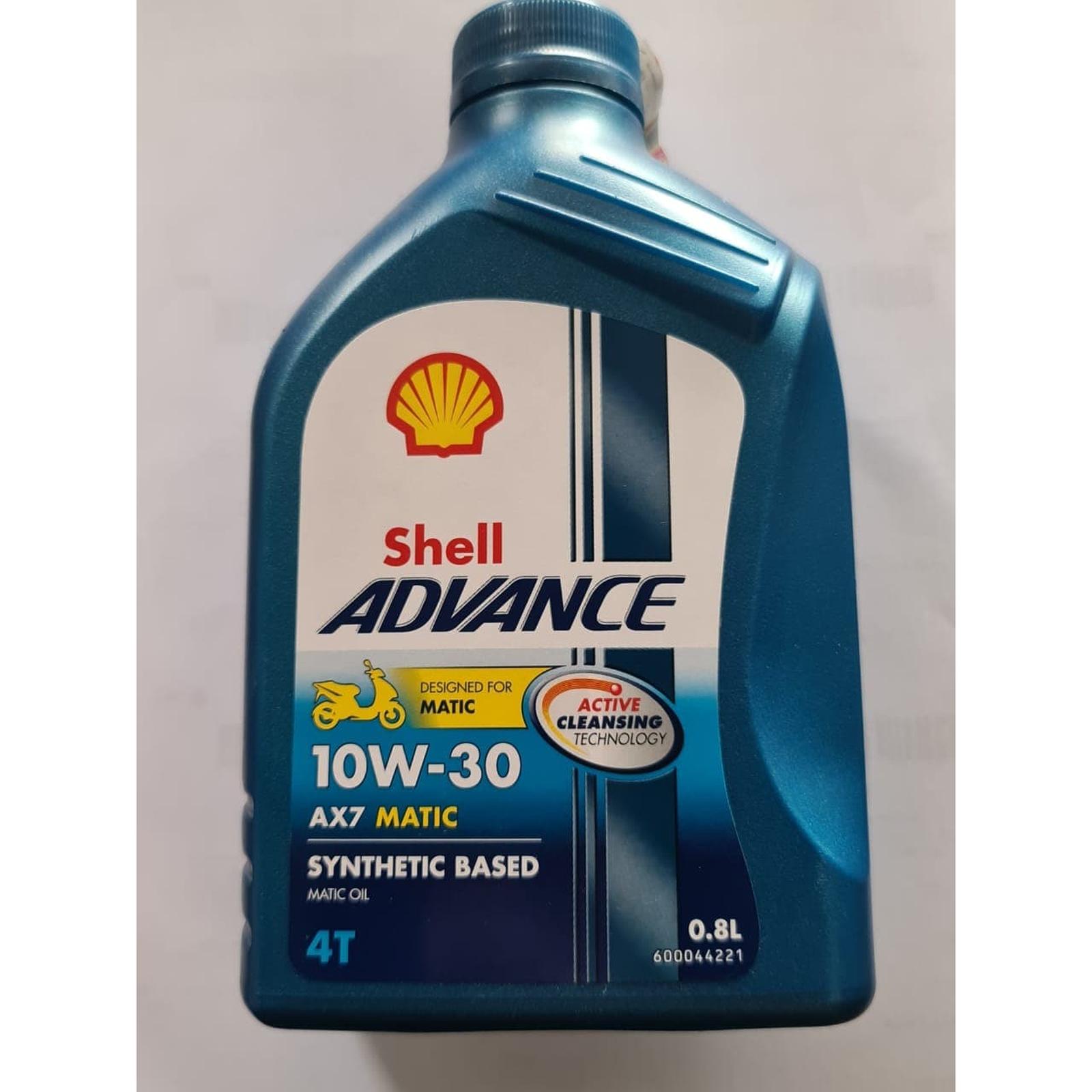 Shell Advance AX7 Scooter Matic 10W-30 800ml: Perlindungan Terbaik ...