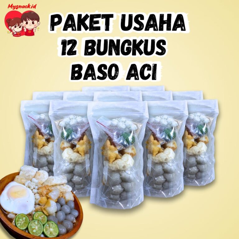 Baso Aci RadjaSnack: Paket Komplit Rasa Autentik - Sabira