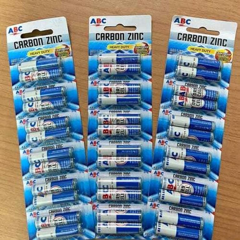 12 Pcs Baterai ABC Biru Kecil AAA (A3) | Baterai Mainan, Remote Paling ...