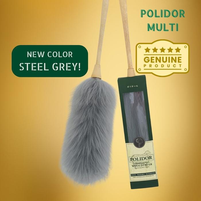 Polidor Wool Duster Multi: Kemoceng Bulu Domba Premium untuk Kebersihan ...
