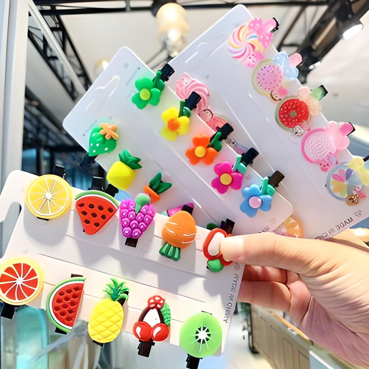 Princess Kesli – 1 Set 10 Pcs Jepit Rambut Anak Perempuan Karakter Lucu ...