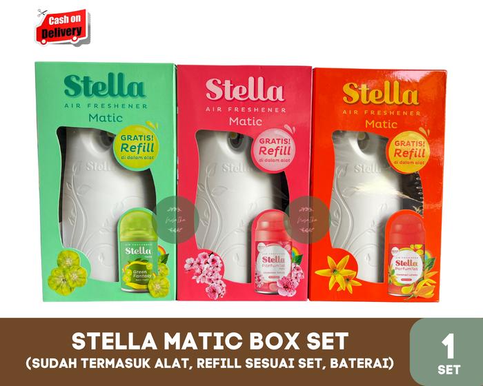 Stella Matic Box Set: Aroma Wangi Semesta untuk Hunian Anda - Sabira