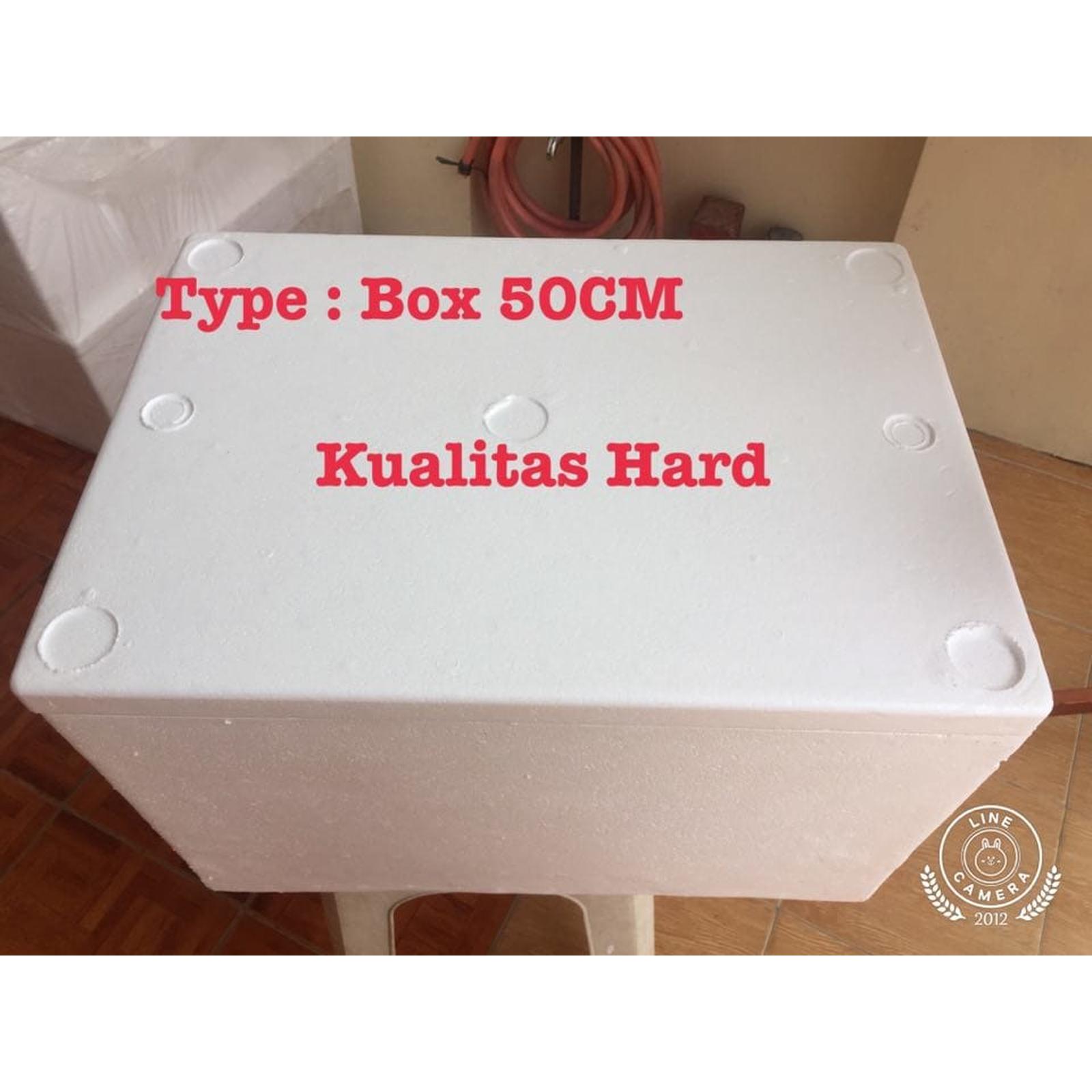 Styrofoam Box 50 Cm Kualitas Hard - Sabira