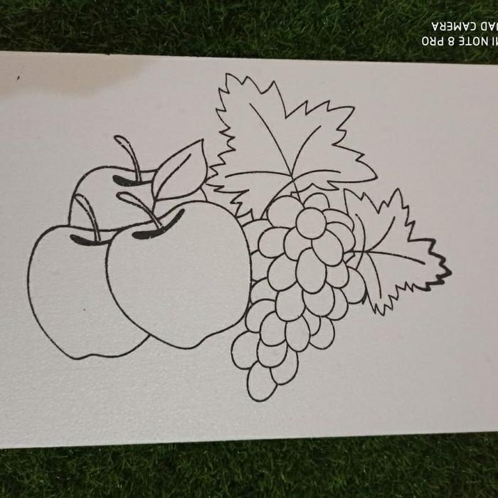 Styrofoam/Busa Lukis Karakter Anak - Sabira