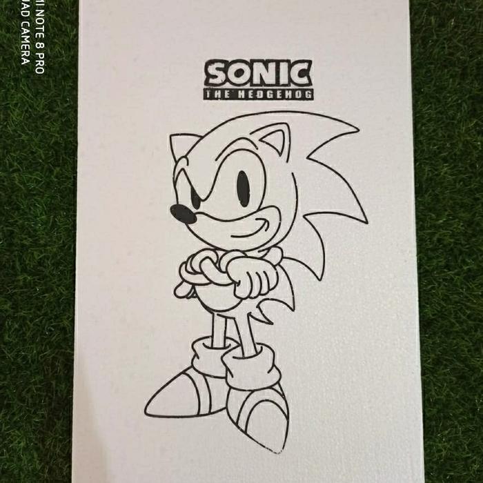 Styrofoam/Busa Lukis Karakter Anak - Sabira