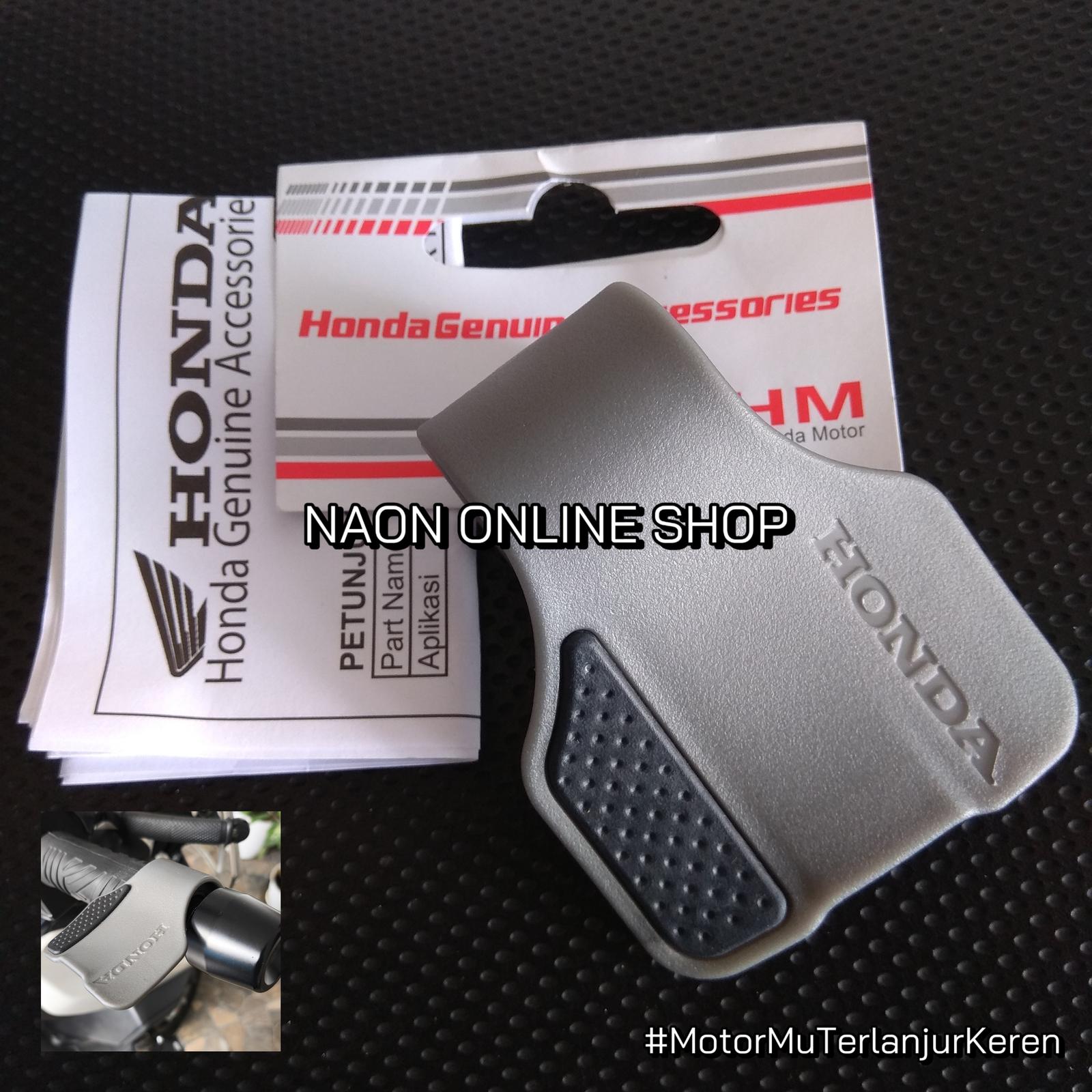Tahanan Penahan Gas Grip Motor Handrest Original AHM Universal - Sabira
