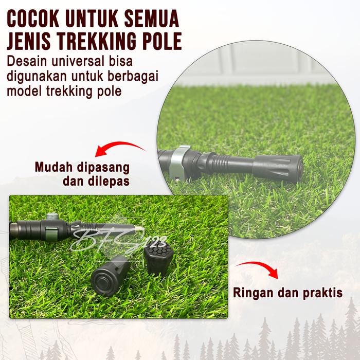 Tutup Karet Trekking Pole: Solusi Anti Slip untuk Setiap Petualangan ...