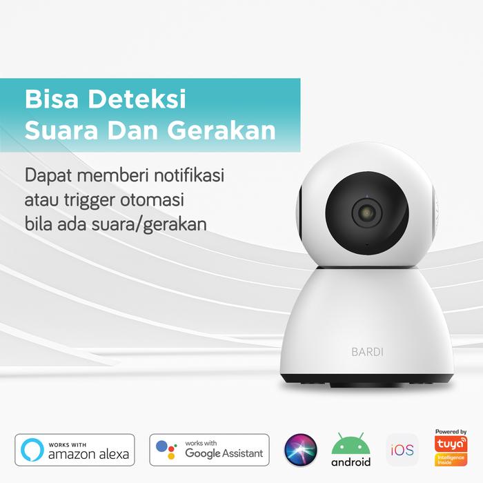 BARDI Smart Indoor PTZ IP Camera 5MP + Micro SD: Pengawas Rumah Anda ...