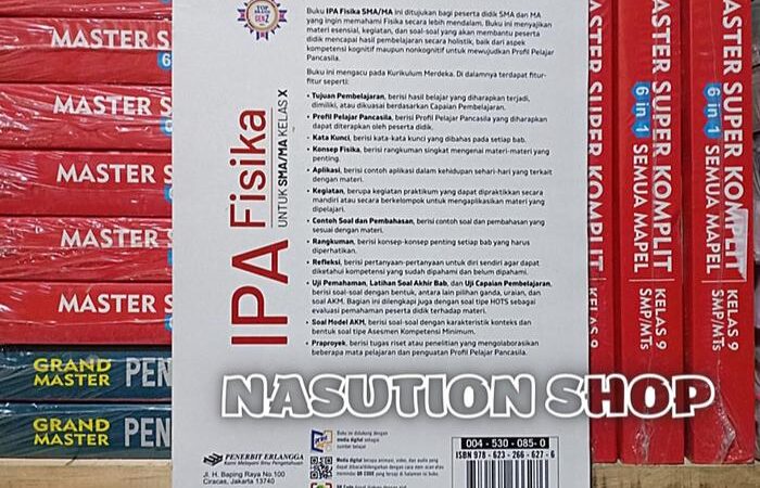 IPA Fisika Kelas 10 SMA Kurikulum Merdeka Penerbit Erlangga - Sabira