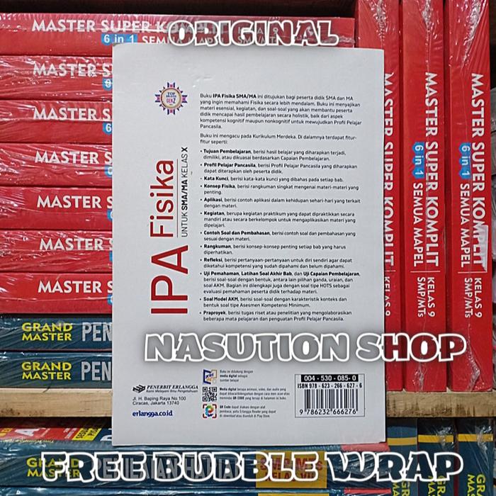 IPA Fisika Kelas 10 SMA Kurikulum Merdeka Penerbit Erlangga - Sabira