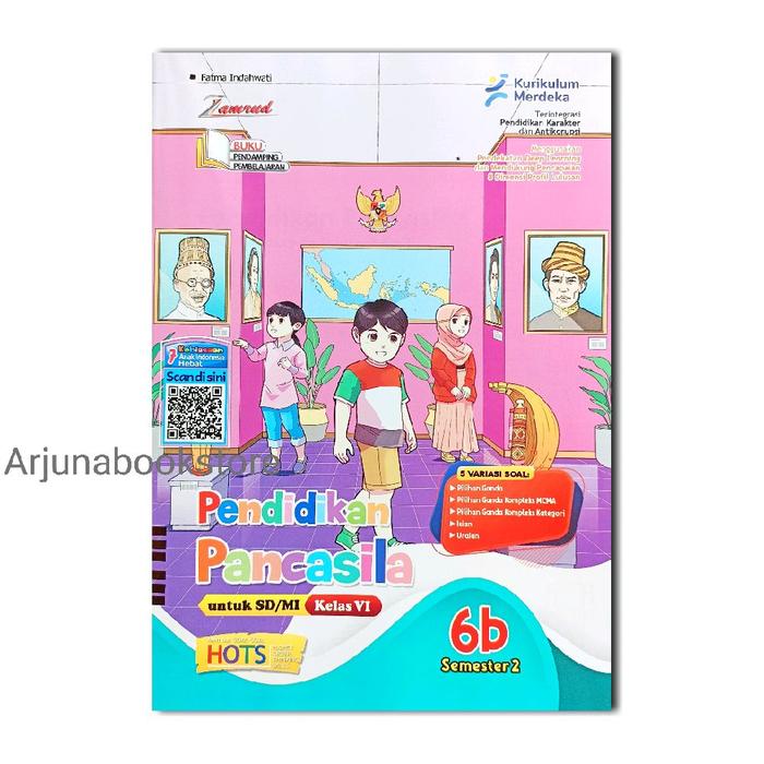 Buku LKS Zamrud Putra Nugraha Kelas 6 SD/MI Semester 2 Kurikulum ...