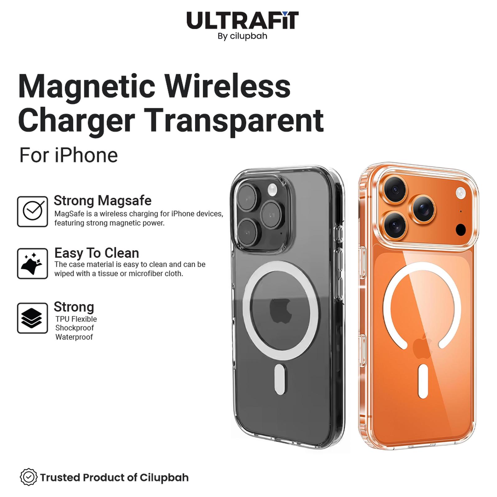 CILUPBAH CLEAR MAGNETIC STRONG MAGSAFE CASE: Perlindungan Jernih dengan ...
