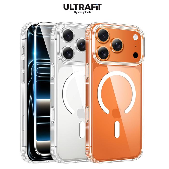 CILUPBAH CLEAR MAGNETIC STRONG MAGSAFE CASE: Perlindungan Jernih dengan ...