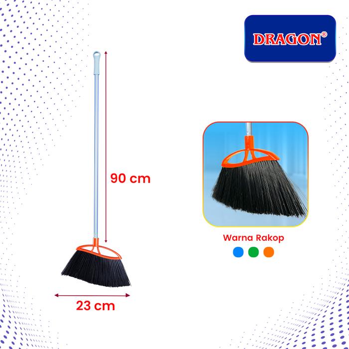 Dragon Sapu Lantai Manila Hitam Gagang Besi 90cm | Termurah & Original ...