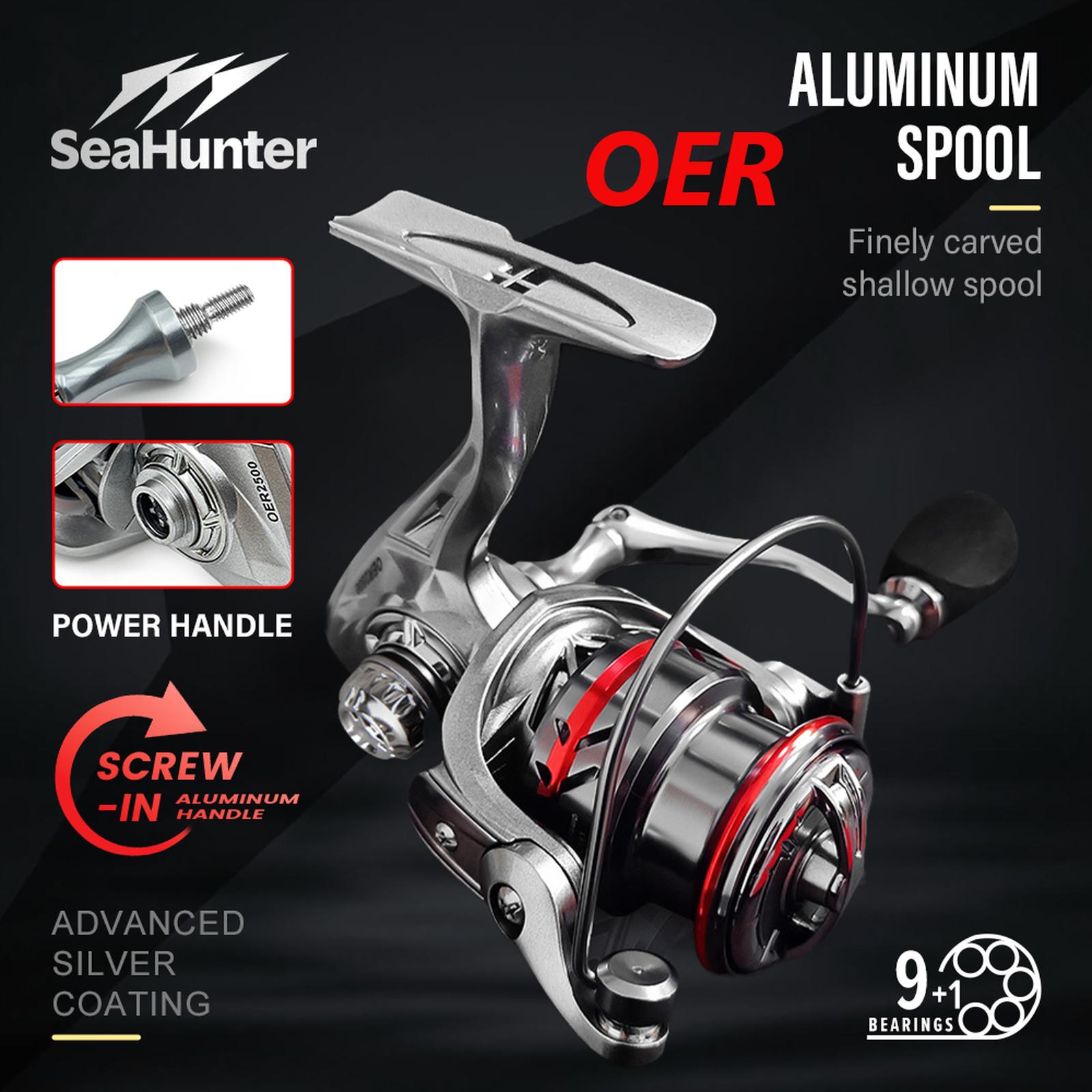 SeaHunter OER Series: Reel Spinning Power Handle untuk Lemparan Panjang ...