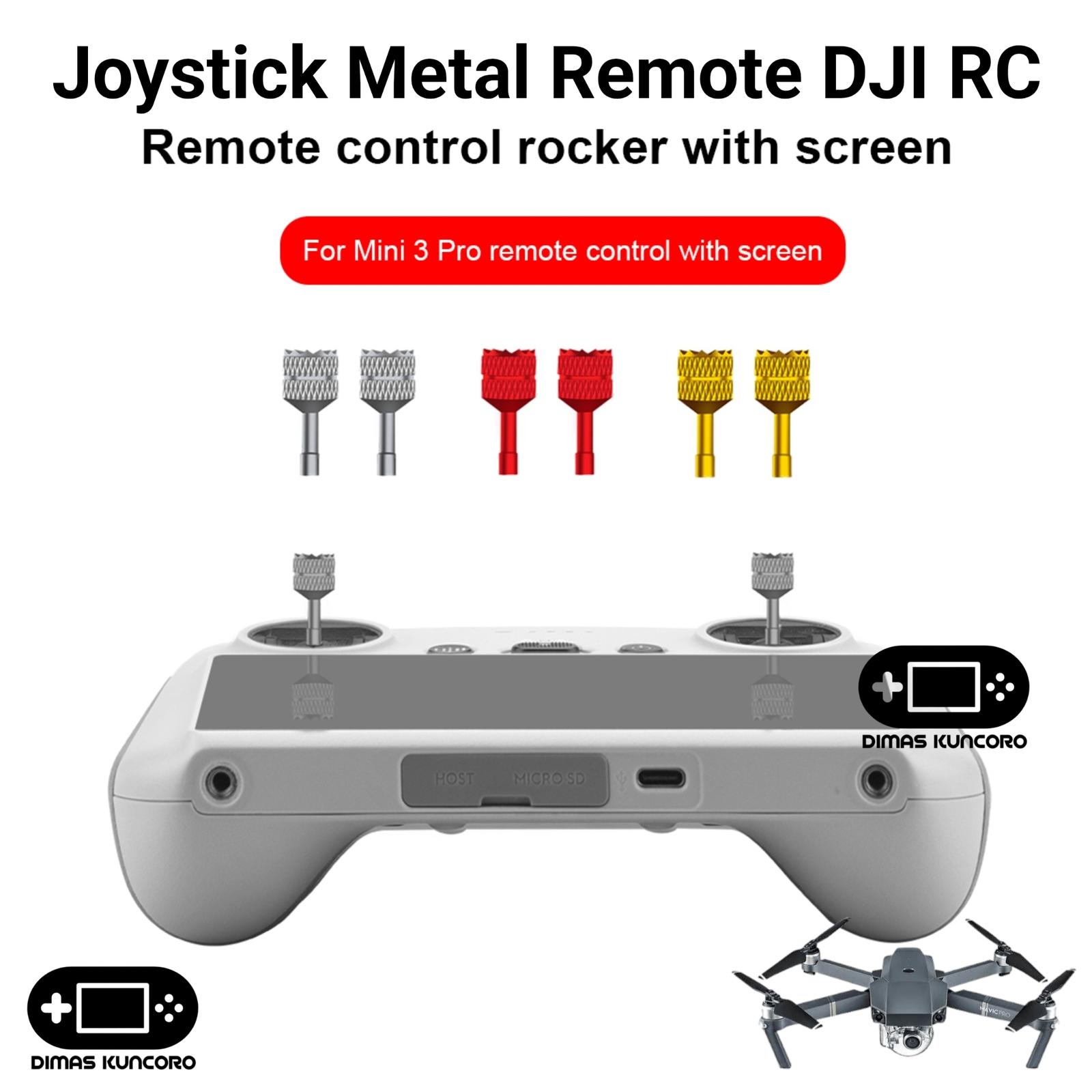 Joystick Metal Remote DJI RC Analog untuk DJI RC 1 & RC 2 - Sabira