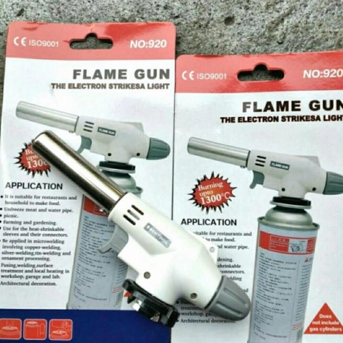 Kepala Gas Portable Gas Torch Flame Gun Las Butane Blow Torch Api Jet ...