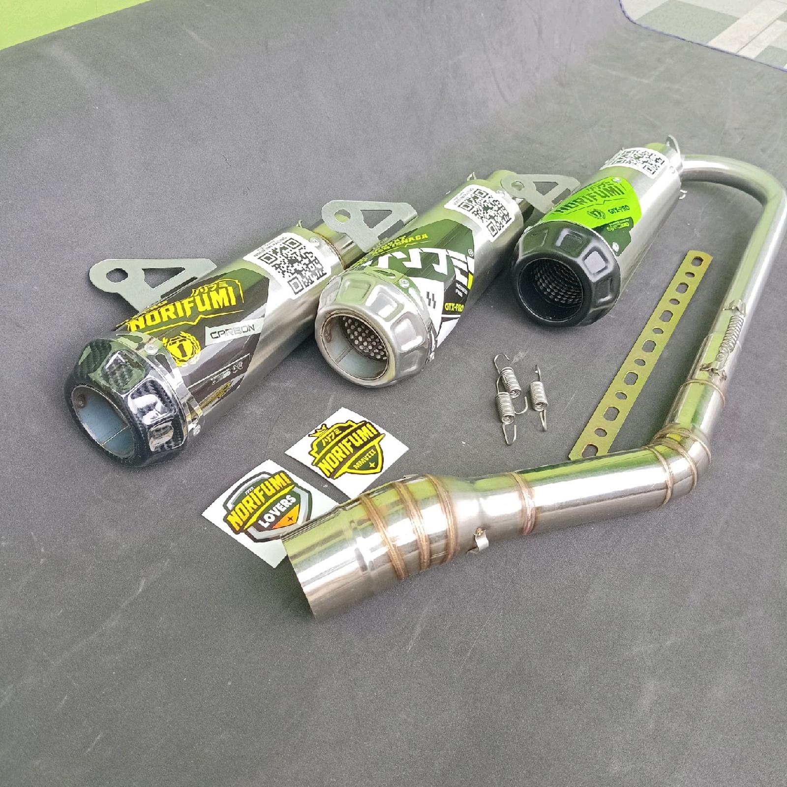 Knalpot Racing GTX Pro untuk Motor Bebek: Vega, Jupiter, Karisma, Blade ...