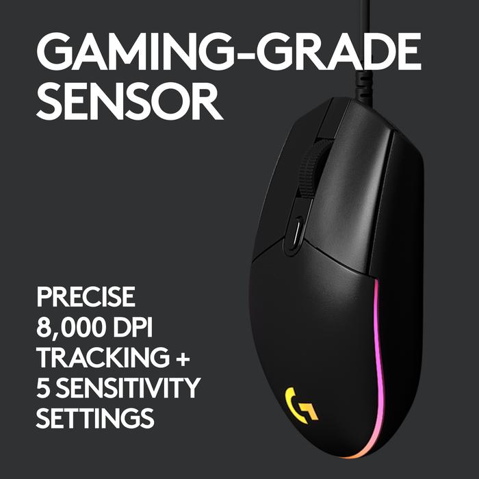 Logitech G203 Lightsync Mouse Gaming: Tingkatkan Performa Bermainmu - Sabira