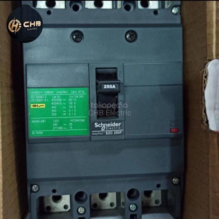 MCCB Schneider EasyPact EZC250F 3P 18kA | 100A – 250A - Sabira