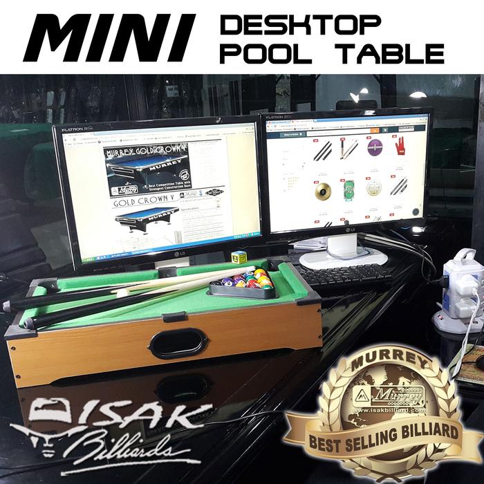 Mini Desktop Billiard Pool Table ISAK – Pengalaman Billiard Autentik di ...