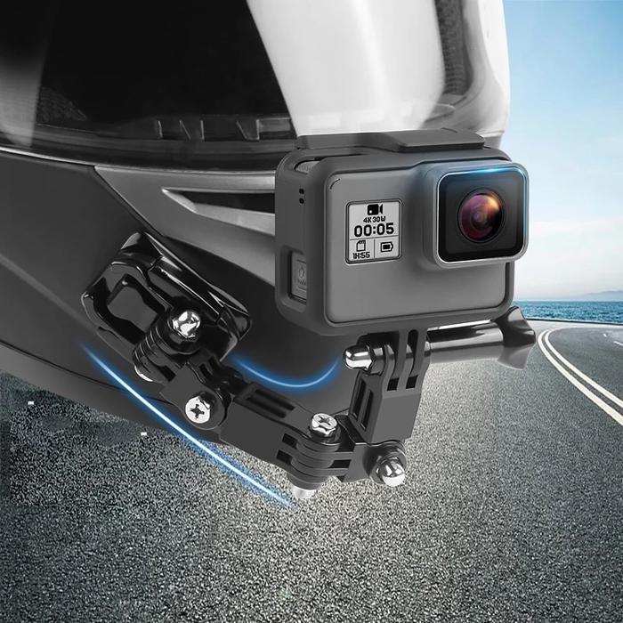 Mounting Helm Helmet Chin Mount untuk GoPro, Bpro, Kogan, Yi Action ...