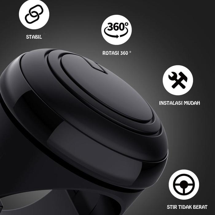 New Power Handle Steering Knob Stir Mobil | Gentleman Design & Premium ...