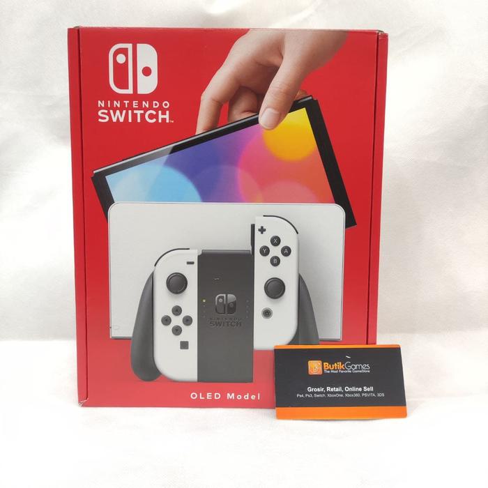 Nintendo Switch OLED CFW Console Mesin Bonus Full Game + Tas - Sabira