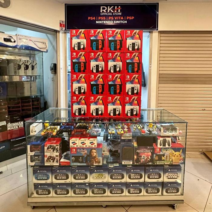 Nintendo Switch OLED Console Original Full Game Terinstall Siap Main ...