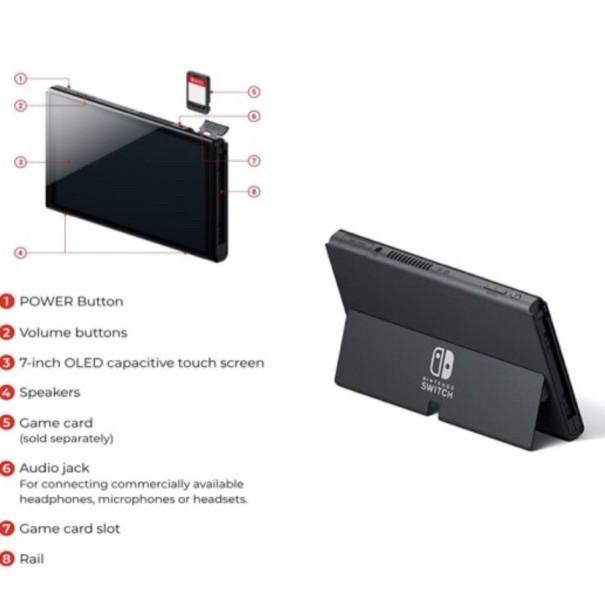 Nintendo Switch OLED Model: Konsol Baru Original dengan Garansi - Sabira