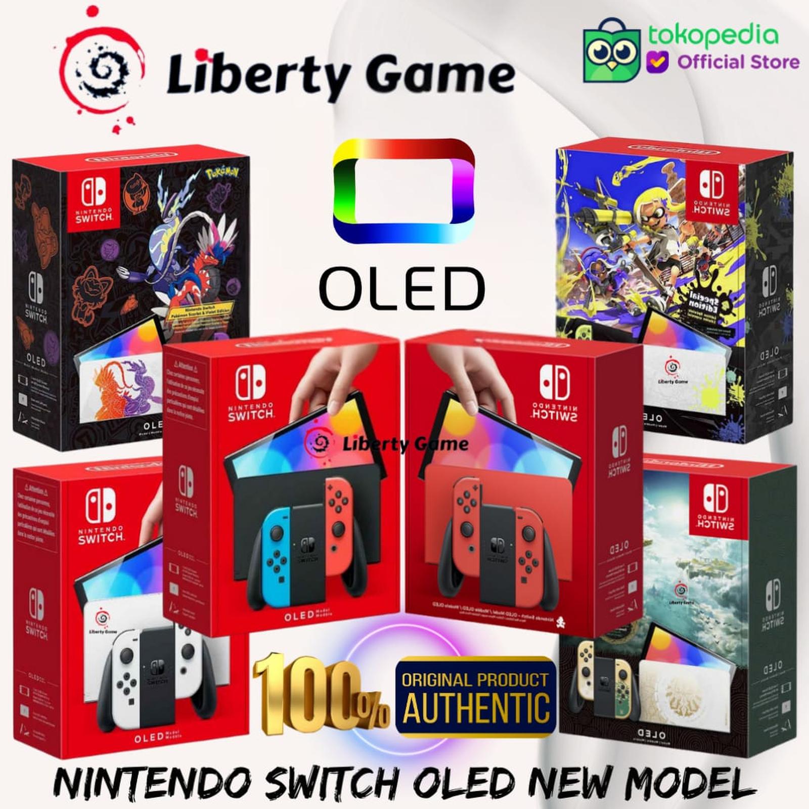 Nintendo Switch OLED Model: Konsol Baru Original dengan Garansi - Sabira