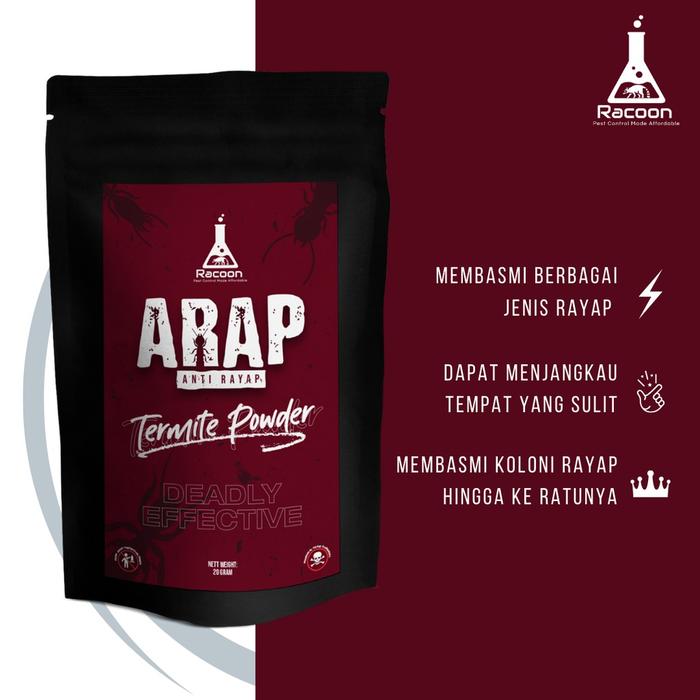 ARAP Termite Powder: Solusi Tuntas Basmi Koloni Rayap Sampai Ke Akarnya ...
