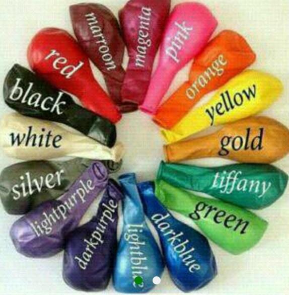 Balon Latex Metalik 12 Inch Premium untuk Dekorasi Spektakuler - Sabira