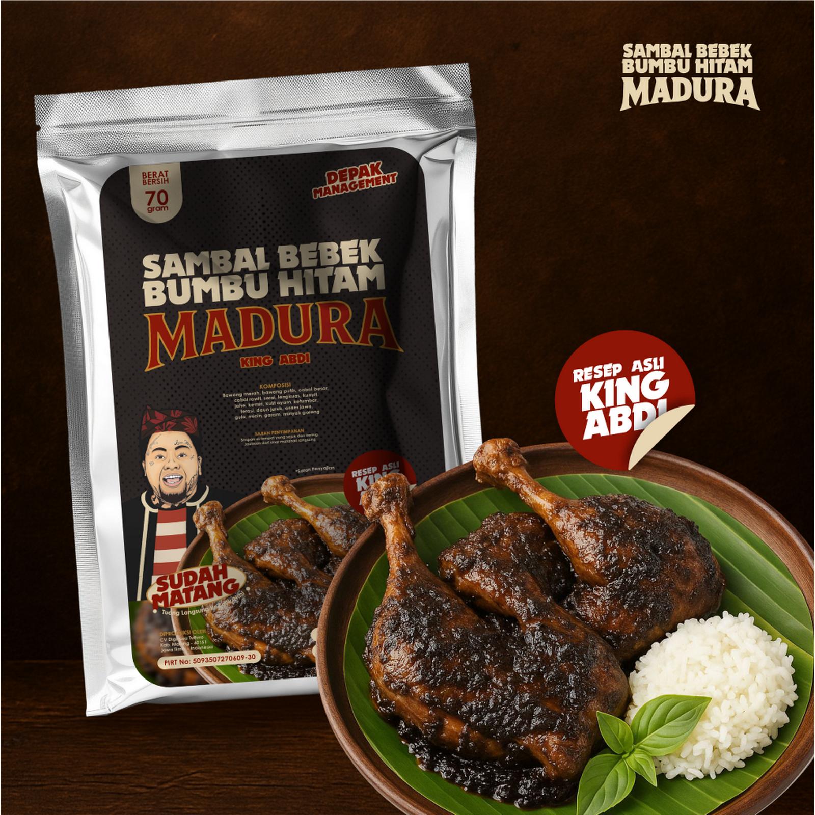 Sambal Bebek Bumbu Hitam Madura King Abdi: Rahasia Kelezatan yang ...
