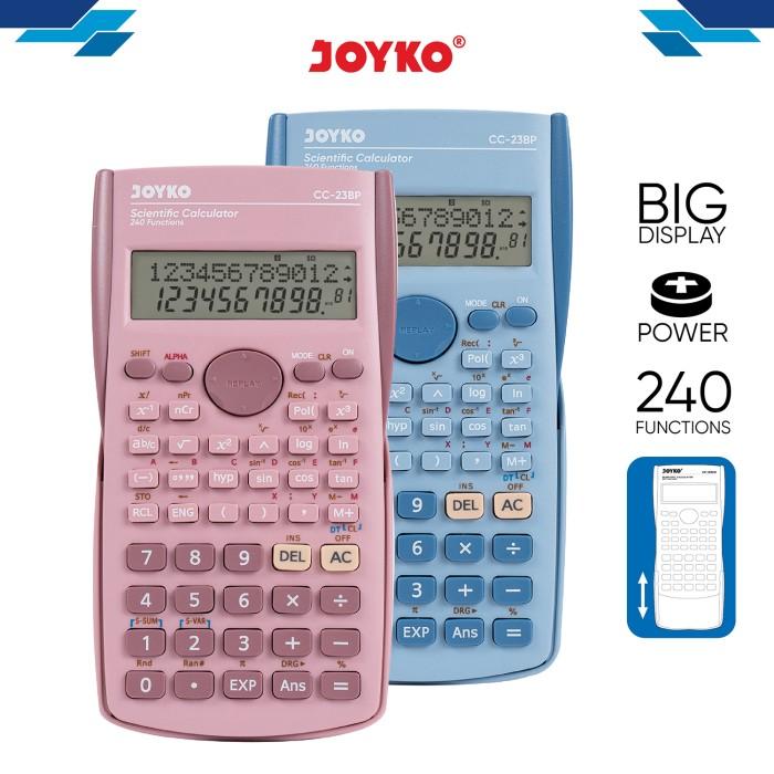 Scientific Calculator Kalkulator Ilmiah Joyko CC-23BP 240 Functions - Sabira