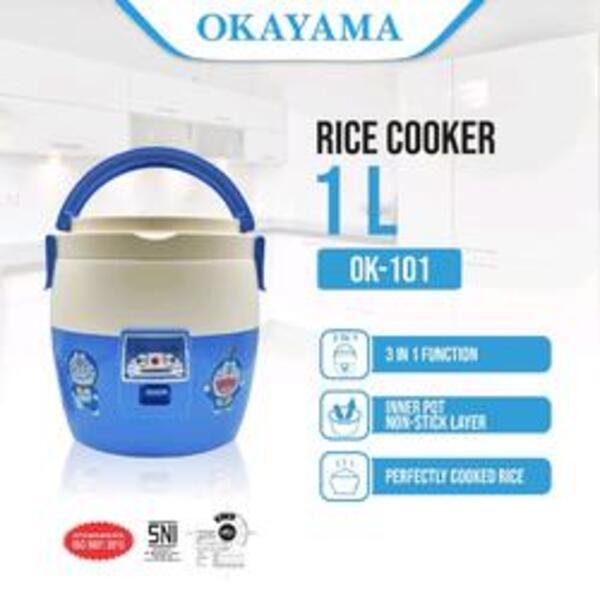 Shishu Magic Com Rice Cooker Okayama 1.2L OK-105: Penanak Nasi ...