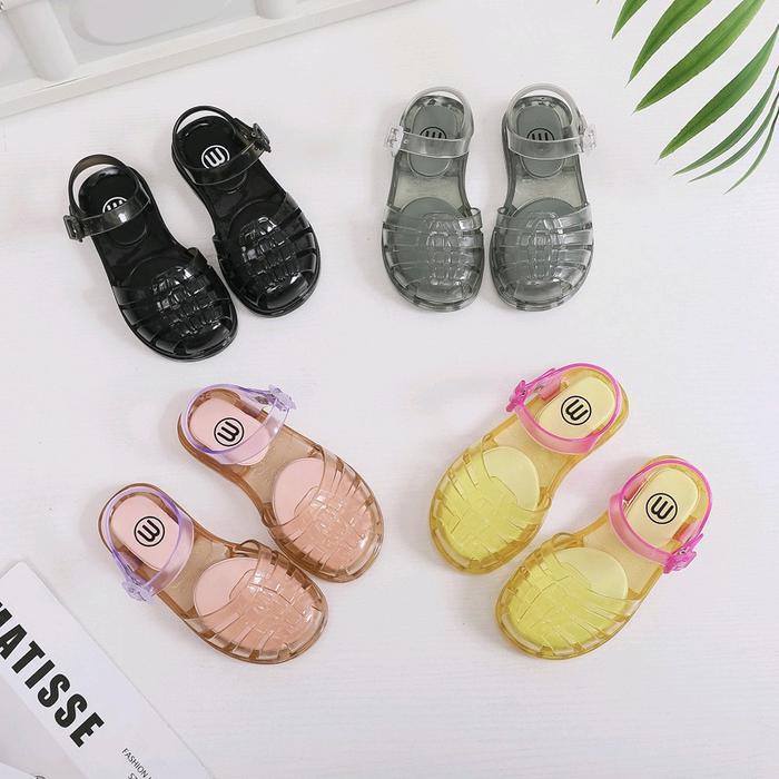Shoes By Tira Meisha On Strap Gesper Kids / Sandal Anak Perempuan Jelly ...
