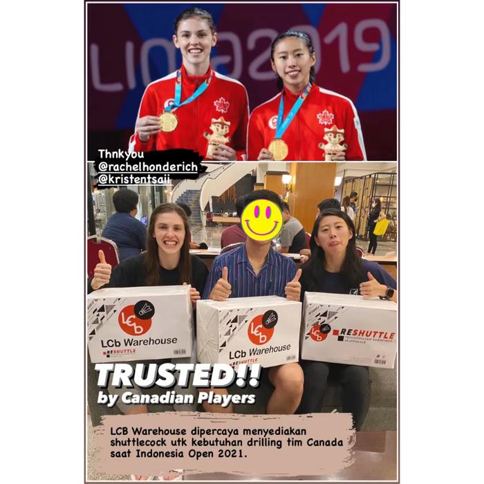 Shuttlecock Badminton Rekondisi Premium: Kualitas Mendekati Baru (80% ...