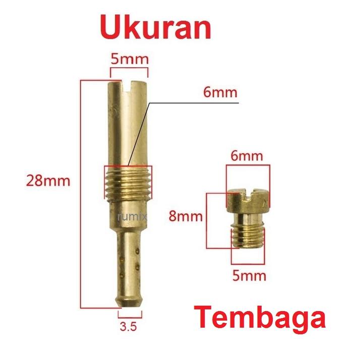 Spuyer Pilot Jet PE PWK PWL KLX D Spuyer Main Jet Pilot Jet Set -20pcs ...