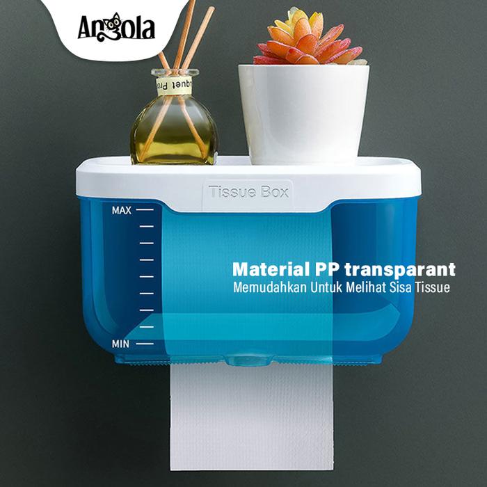 Tp Tempat Tissue Toilet D51 Kotak Tisu Wc Tempel Tissue Box Kamar Mandi ...