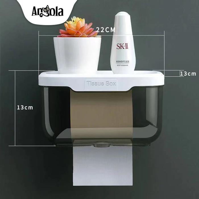 Tp Tempat Tissue Toilet D51 Kotak Tisu Wc Tempel Tissue Box Kamar Mandi ...
